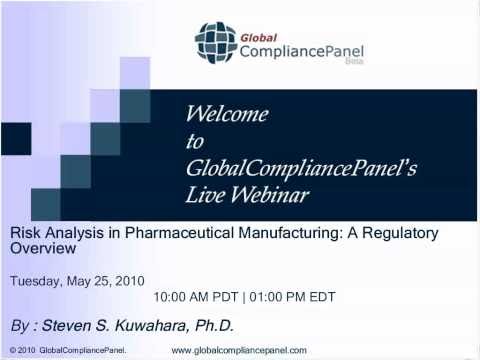 Risk Analysis in Pharmaceutical Manufacturing A Regulatory Overview.mp4