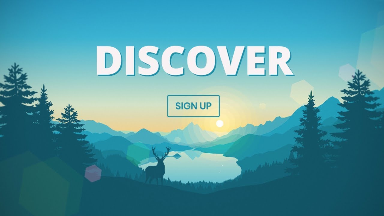 Full Screen Animated Landing Page - Responsive HTML5 & CSS3 Tutorial