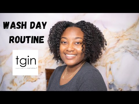 Wash Day for Type 4 Hair | TGIN Products | Jas Nicole