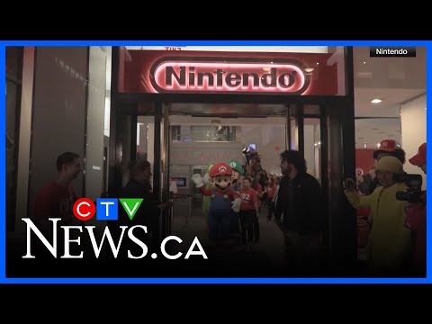 Eager gamers line up for Nintendo Switch 2 release