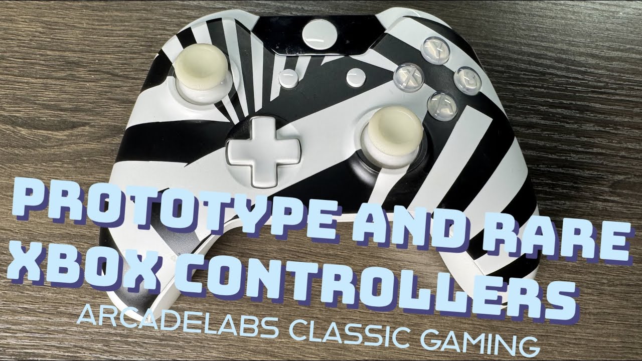 Prototype and Rare Xbox Controllers