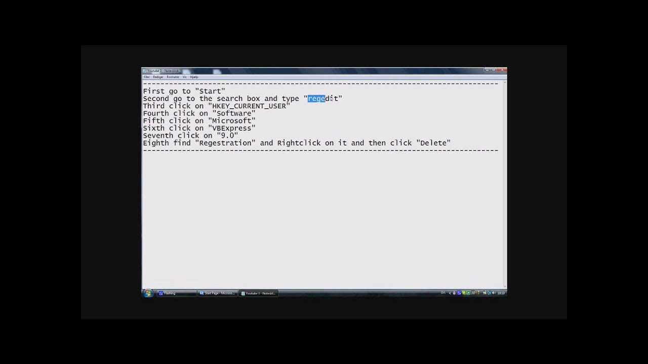 Visual Basic 2008 Registration Tutorial