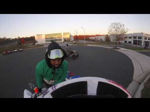 Nice Lit Day with the bikes Out