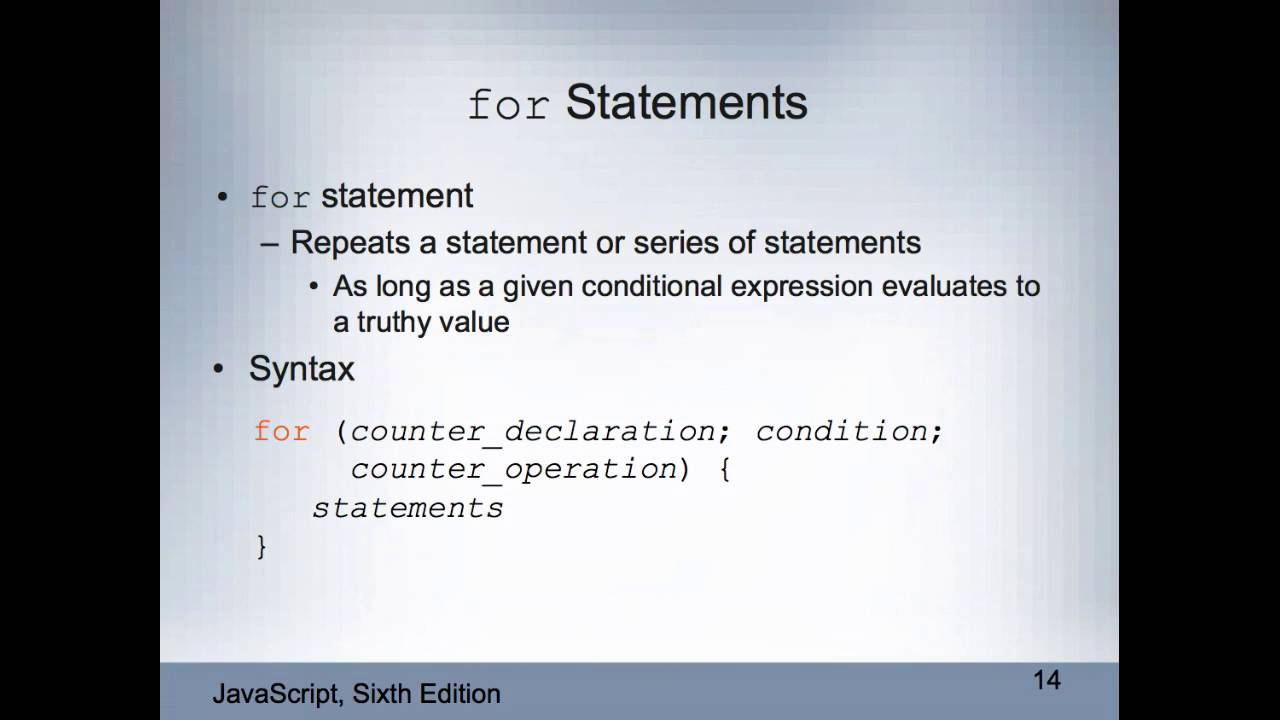 Chapter 3: Building Arrays and Controlling Flow