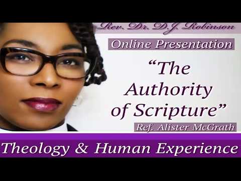 The Authority of Scripture