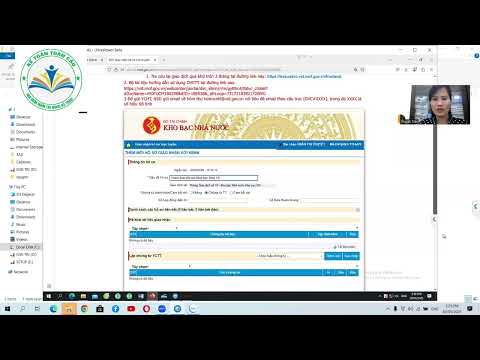 Hướng dẫn các bước tải giấy rút, chứng từ kế toán lên DVC