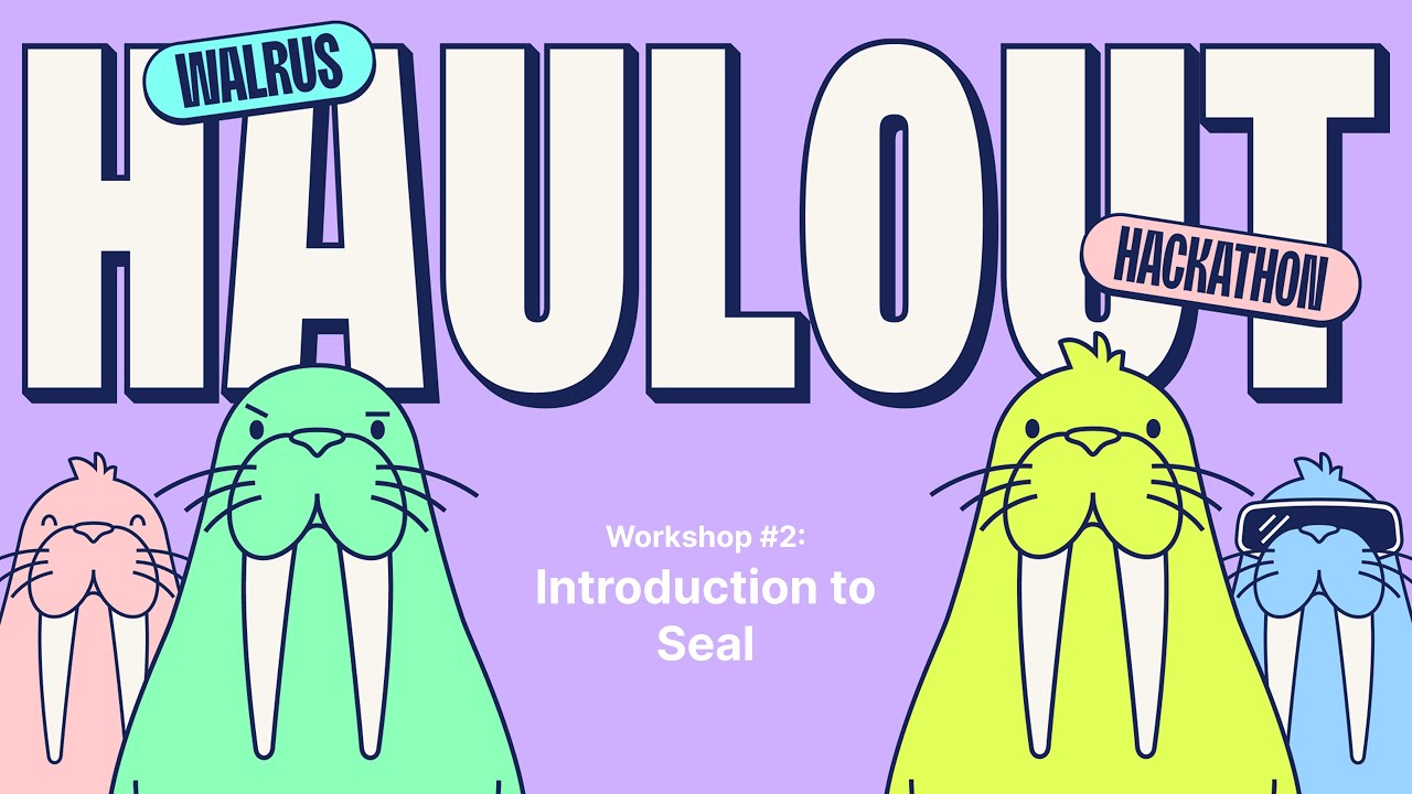 Walrus Haulout Hackathon - Workshop #2: Introduction to Seal