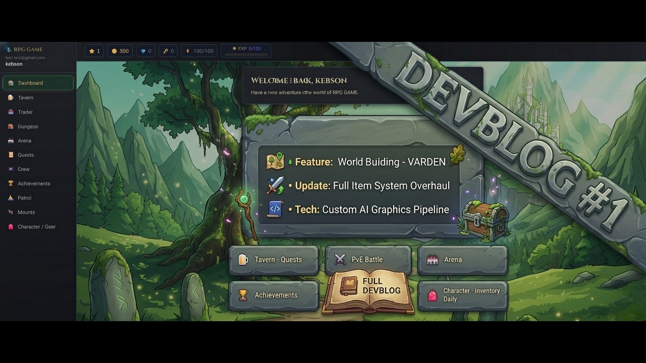Devlog #1: Can My RPG Game Be the NEXT BIG THING?