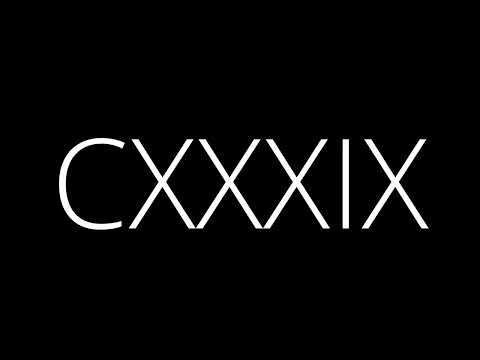 139 ~ Roman Numerals