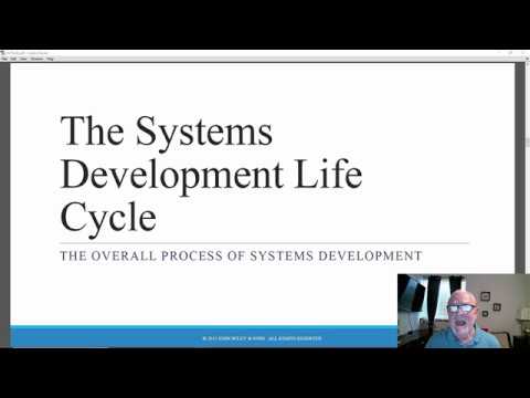 The Systems Development Life Cycle