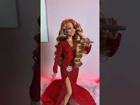 Lets Restyle the Mariah Carey Holiday Barbie! #dollrestyle #mariahcarey #dollcollector #restyle