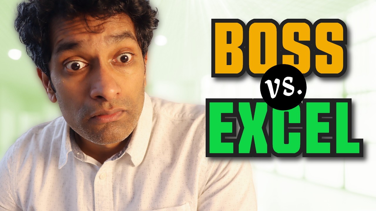 10 times my boss asked for "Excel" help