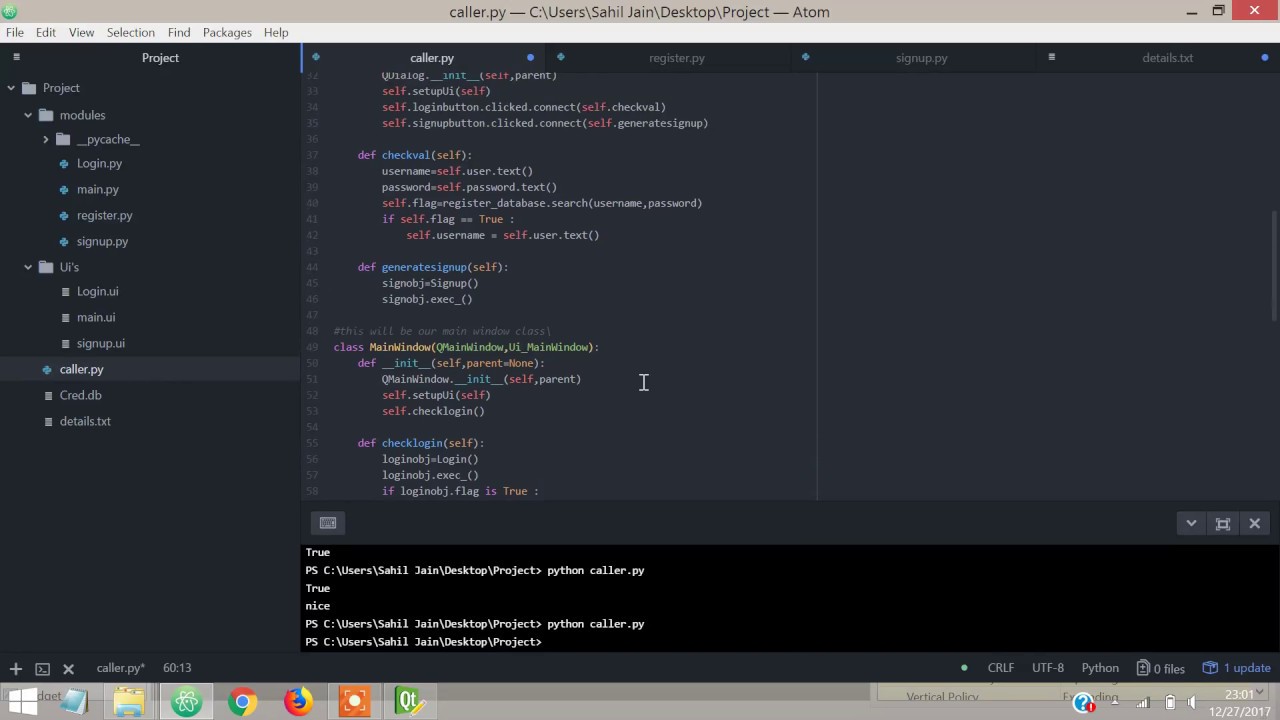 Python & PyQt4 Project Part-8