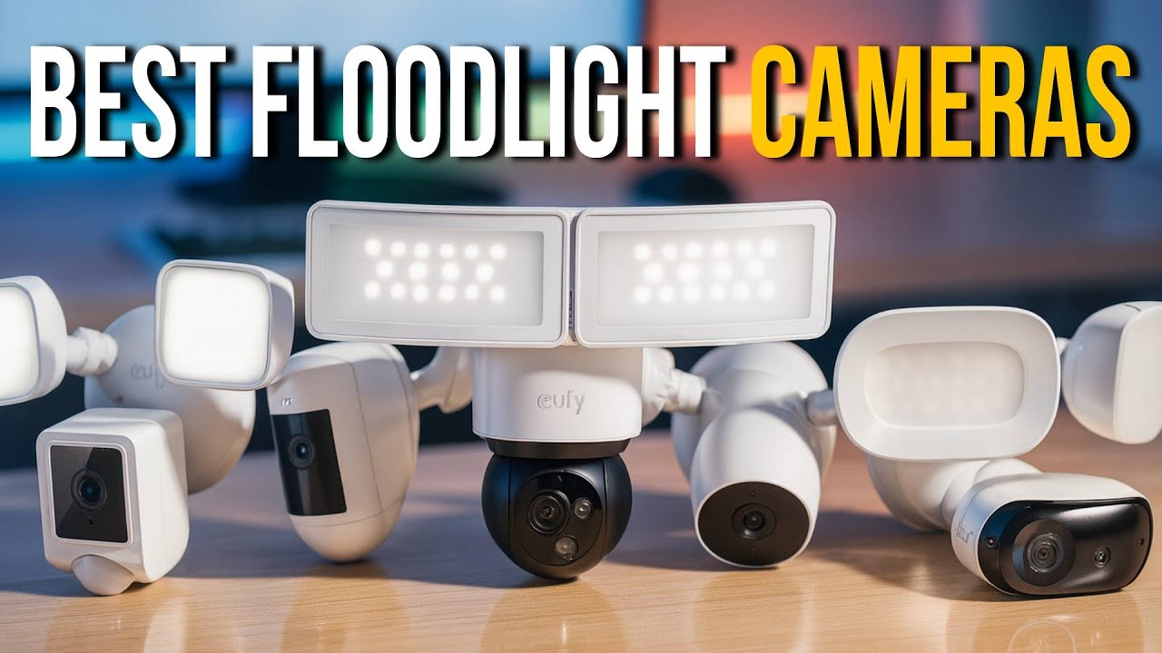 [Top 5] Best Floodlight Security Cameras of 2025