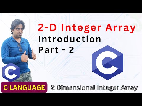Learn C Programming | 2D Array Introduction | Part 2 | Hindi - Mind Luster