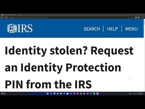 Identity stolen Request an Identity Protection PIN from the IRS 137
