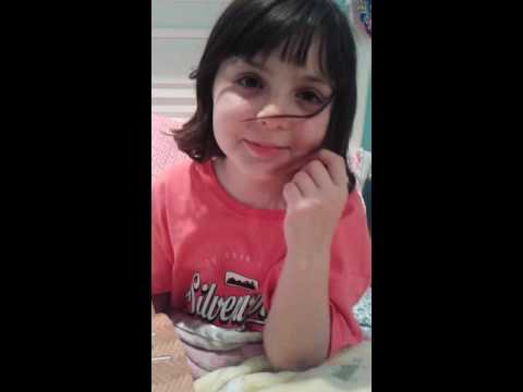Piper reading Charlie and Lola's "Say Cheese!"