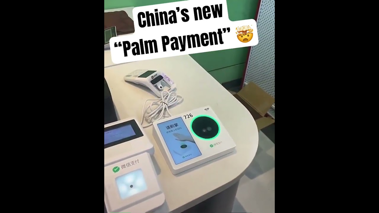 China scanning palms for payment 🤯 #shorts