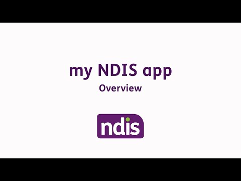 my NDIS app - Overview