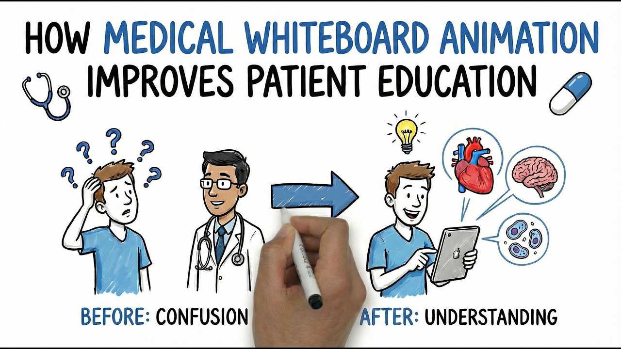 4 Must-have Elements to Create Effective Medical Whiteboard Animation