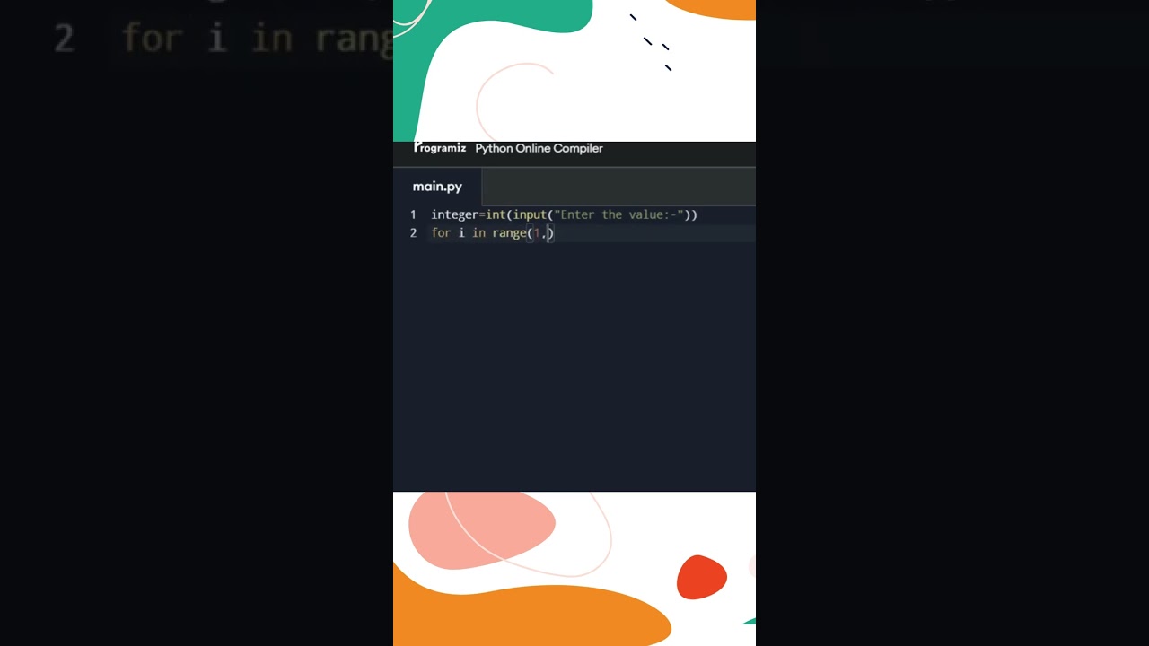 Multiplication Table in Python with User Input!
