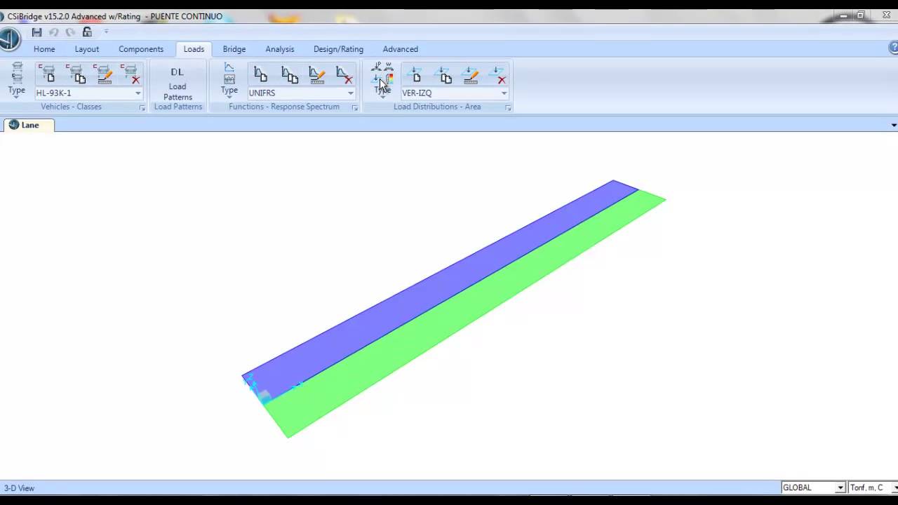 PUENTE CONTINUO TIPO VIGA LOSA DE 40m - ING. CARLOS CORDOVA