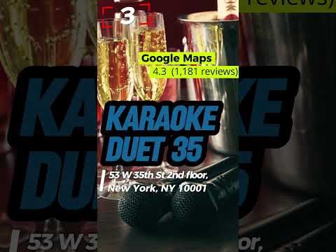 BEST KARAOKES IN NEW YORK (650+ GOOGLE REVIEWS AND 4.2+ STAR RATINGS)
