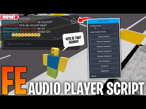 [ FE ] Audio Player Script - Make Scary Sound / Troll Player On The Server | Roblox Script