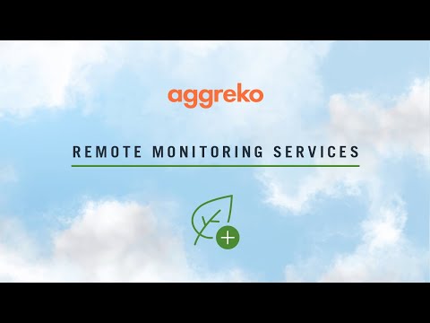 Smarter Solutions with Remote Monitoring Services | Aggreko