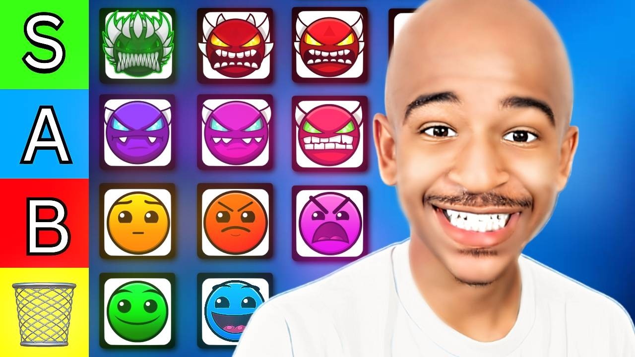 The ULTIMATE Geometry Dash Tier List (All RobTop Levels)