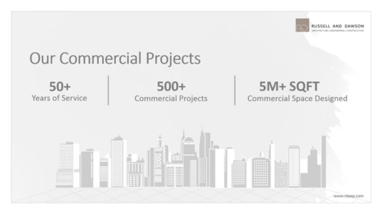 Commercial Projects | Architecture, Engineering, Construction | Russell and Dawson