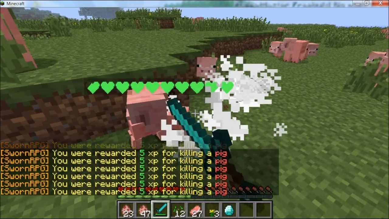 Bukkit Plugin SwornRPG Tutorial