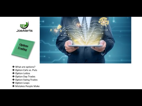 What are stock options? Definition, Option lottos, Option day & swing trades, leaps, Examples, etc.