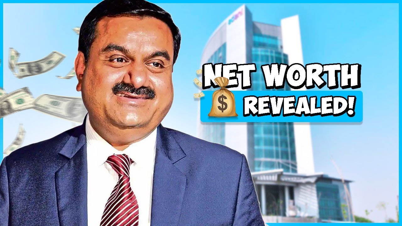 Gautam Adani's CRAZY Net Worth Revealed ⭐ (2023)
