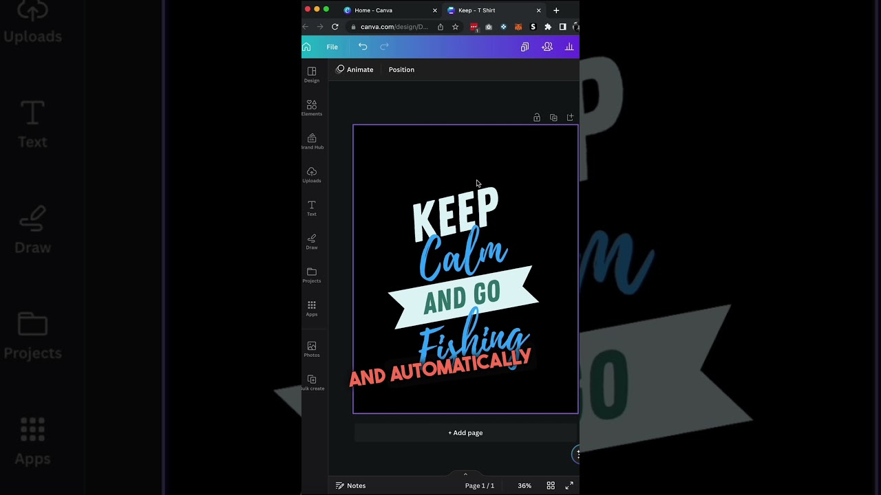 Create 50 UNIQUE T-Shirt Designs For ETSY In 30 Seconds With Canva & ChatGPT!