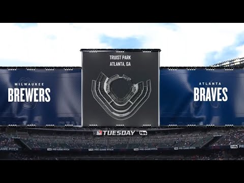 Brewers vs Braves MLB On TBS Intro/Theme 8/6/24 | MLB 2024