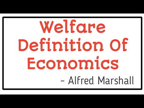 Welfare Definition Of Economics | Intermediate First Year | Economics