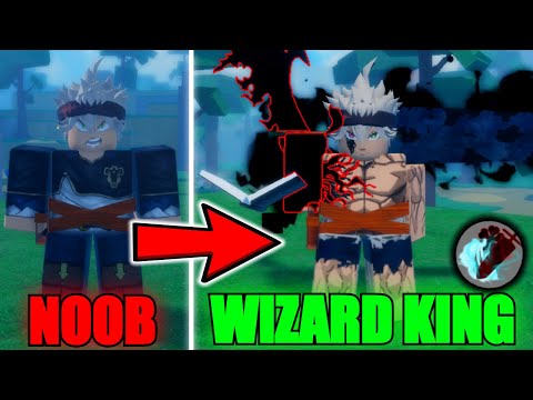 Noob To Pro As ASTA Using 0.1% ANTI MAGIC In Grimoires Era...(Roblox)
