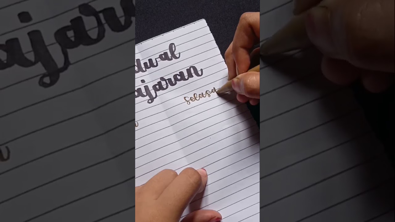 Jadwal Pelajaran Simpel ✨