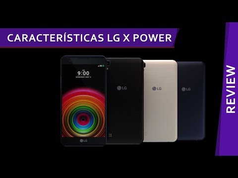 ¿Cómo es el el nuevo LG X Power?