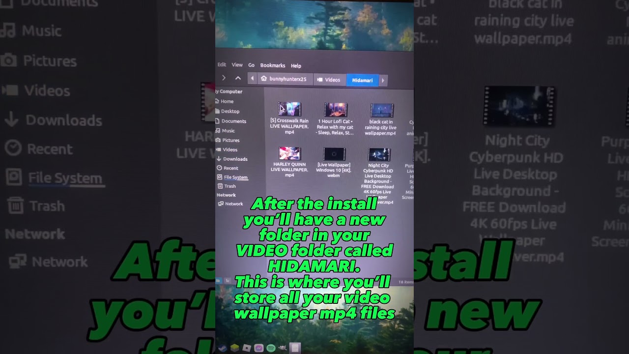 Linux Mint Live Wallpaper Tutorial #linux #pc #tutorial #linuxmint