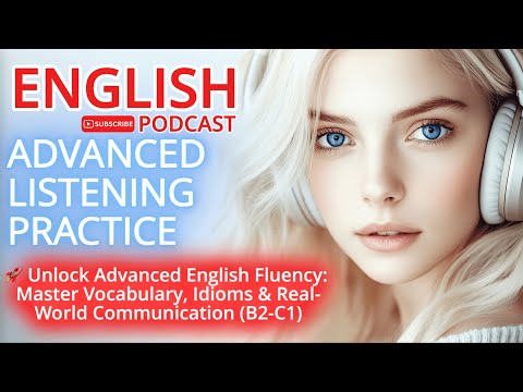 Unlock Advanced English Fluency: Master Vocabulary, Idioms & Real-World Communication (B2-C1)