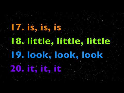 DOLCH PRESCHOOL WORD LIST / SIGHT WORDS / BECOME a fluent READER / DEVELOP SPELLING SKILLS