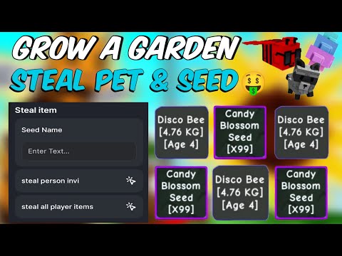 [NEW 🐝] GROW A GARDEN FRUİT/PET SCRIPT⚡ STEAL PLAYERS INVENTORY🤑 [FREE PETS & SEEDS] 2025 WORKİNG