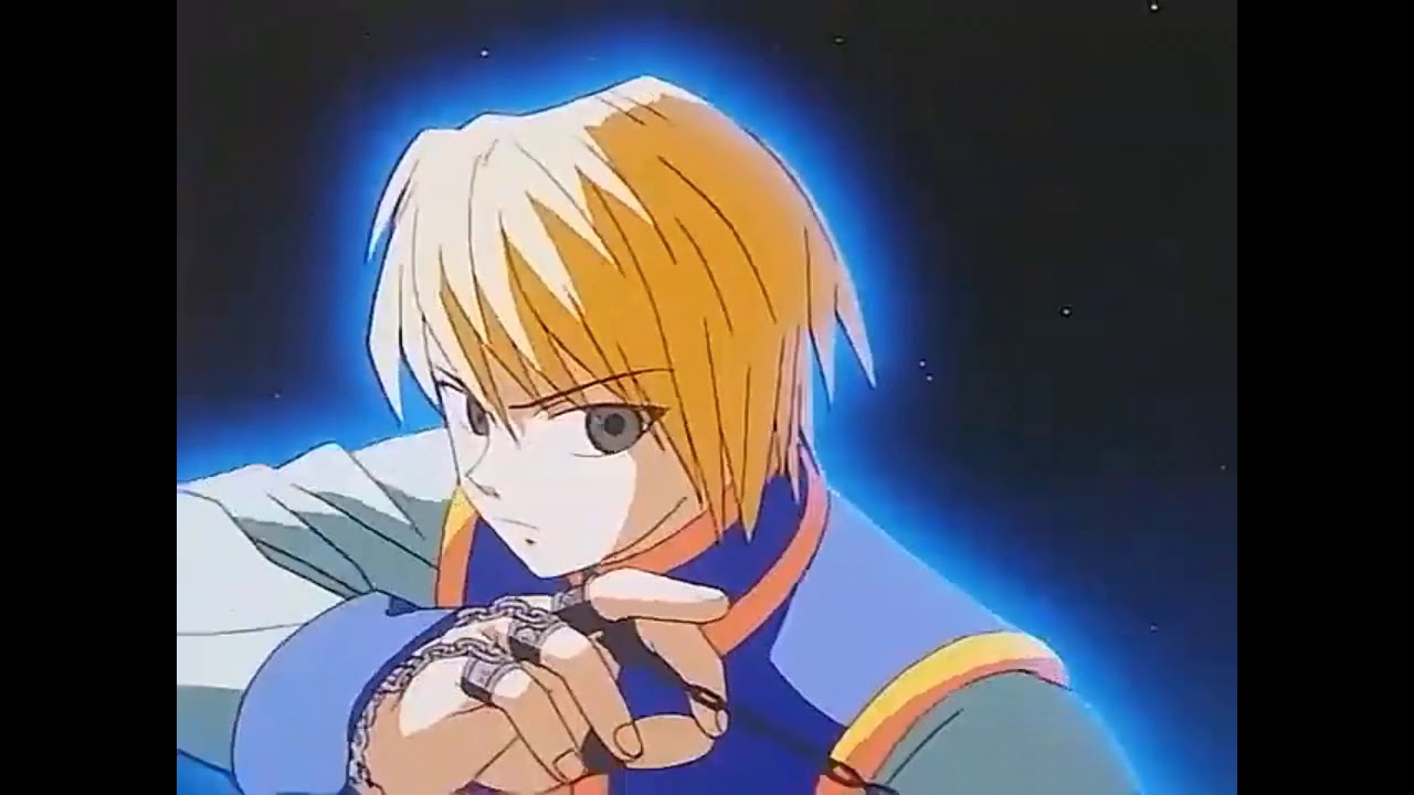 Kurapika prepares chains