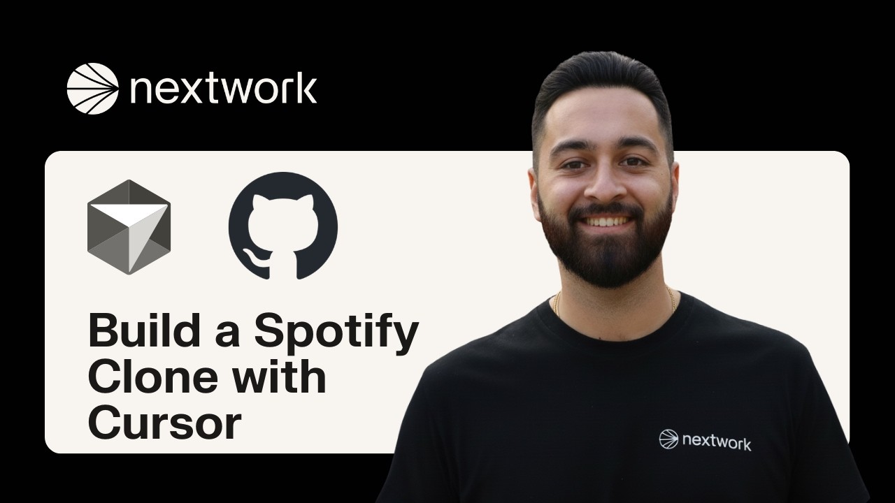 Build a Spotify Clone with Cursor (AI CODE TUTORIAL)