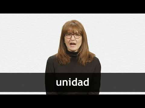 English Translation of “UNIDAD” | Collins Spanish-English Dictionary