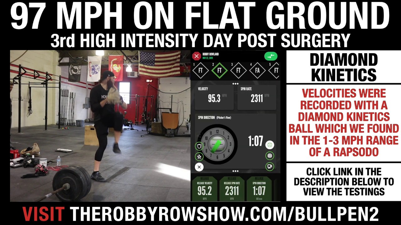 97 MPH on Flat Ground - Robby Rowland
