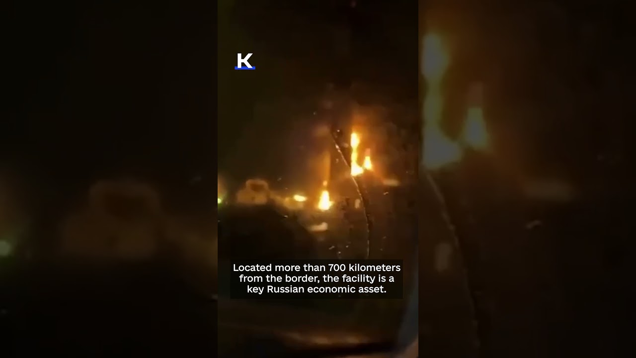 Ukraine strikes key oil facility in Russia’s Yaroslavl