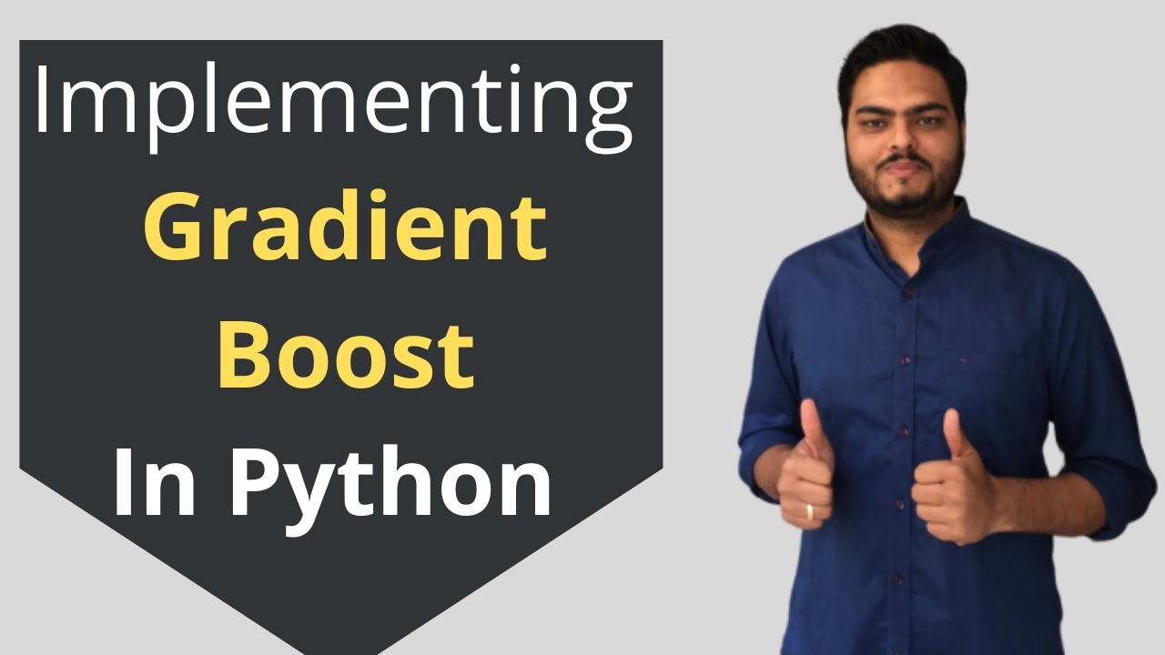 Implementing Gradient Boost In Python|Gradient Boost Python code|Gradient Boost Algorithm in Python